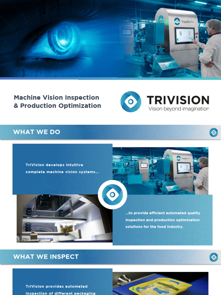 TriVision Company Presentation (ENG) | PDF | Packaging And Labeling | Barcode