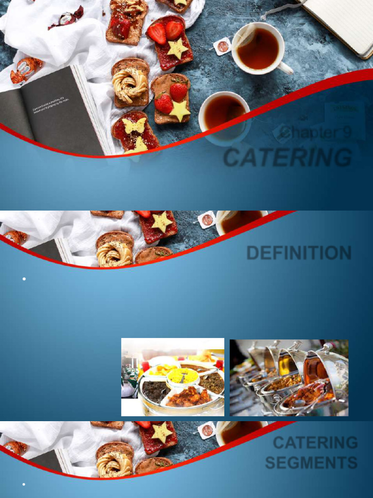 ch9 Catering 191216013446 2 | PDF | Foodservice | Restaurants
