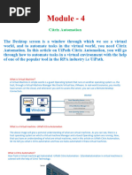 UiPath-ADPv1 Cheat Sheet - Remote Debugging | PDF | Installation (Computer Programs) | Debugging