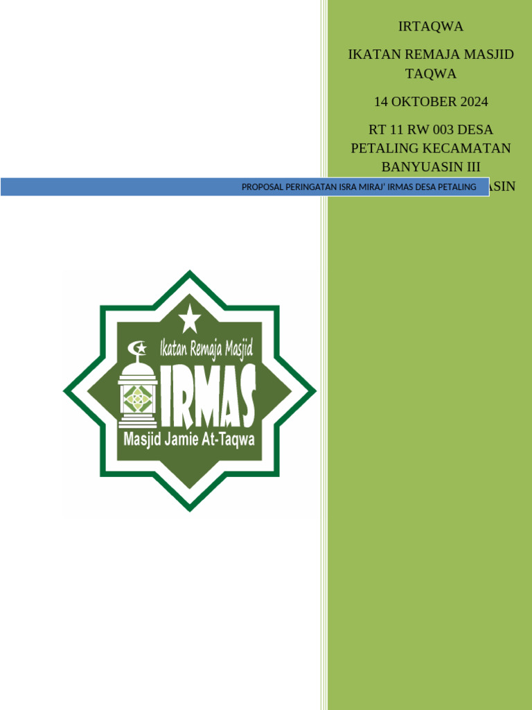 Proposal Aura Jamila | PDF