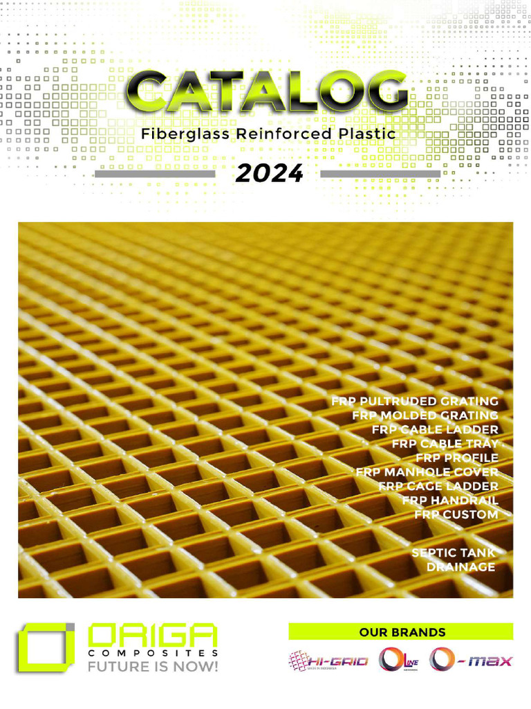 Catalog 2024 - PT Origa Mulia FRP | PDF | Fiberglass | Fibre Reinforced Plastic
