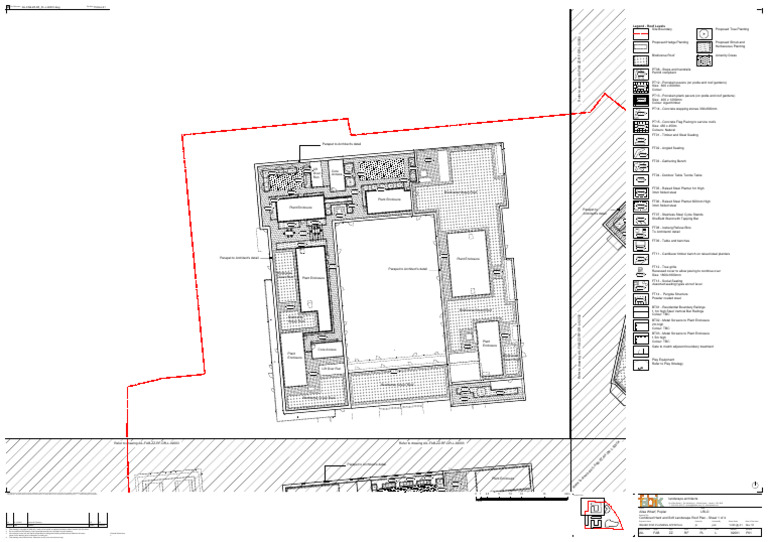 Combined Hard and Soft Landscape Roof Plan - Sheet 1 of 4-1794809 | PDF