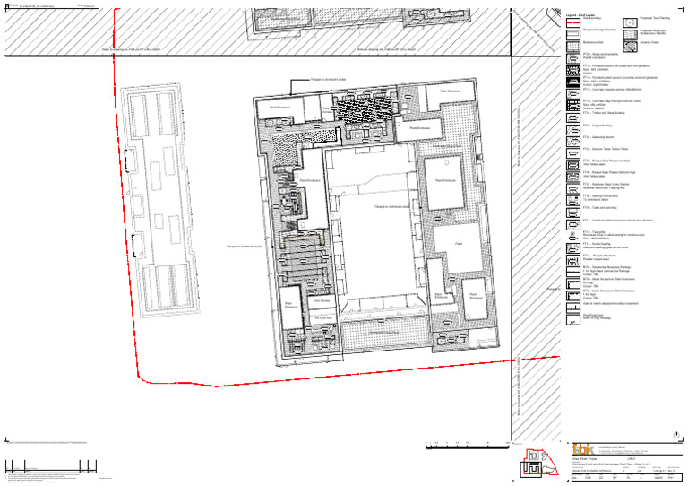 Combined Hard and Soft Landscape Roof Plan - Sheet 3 of 4-1794811 | PDF