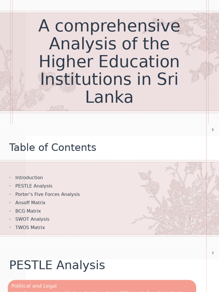 Higher Education Analysis in Sri Lanka | PDF | International Student ...