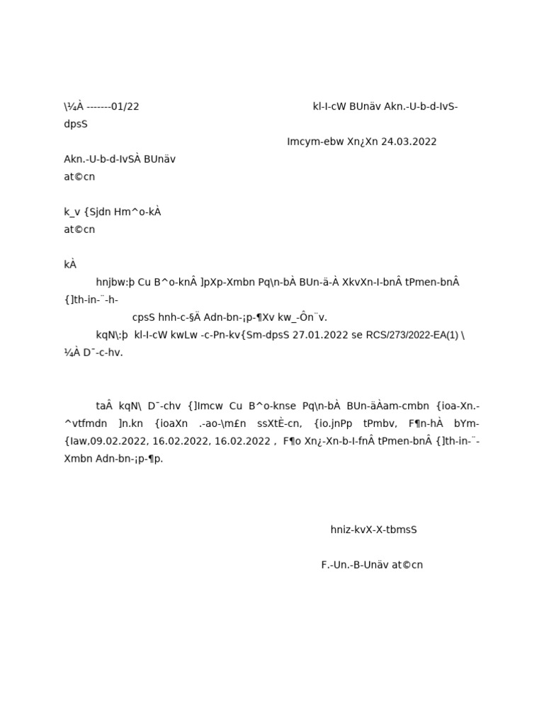 Letter New | PDF