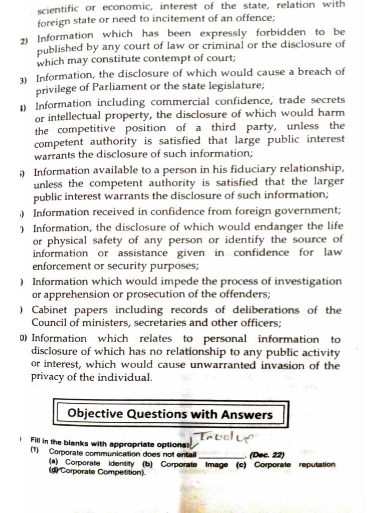 CCPR objectives | PDF