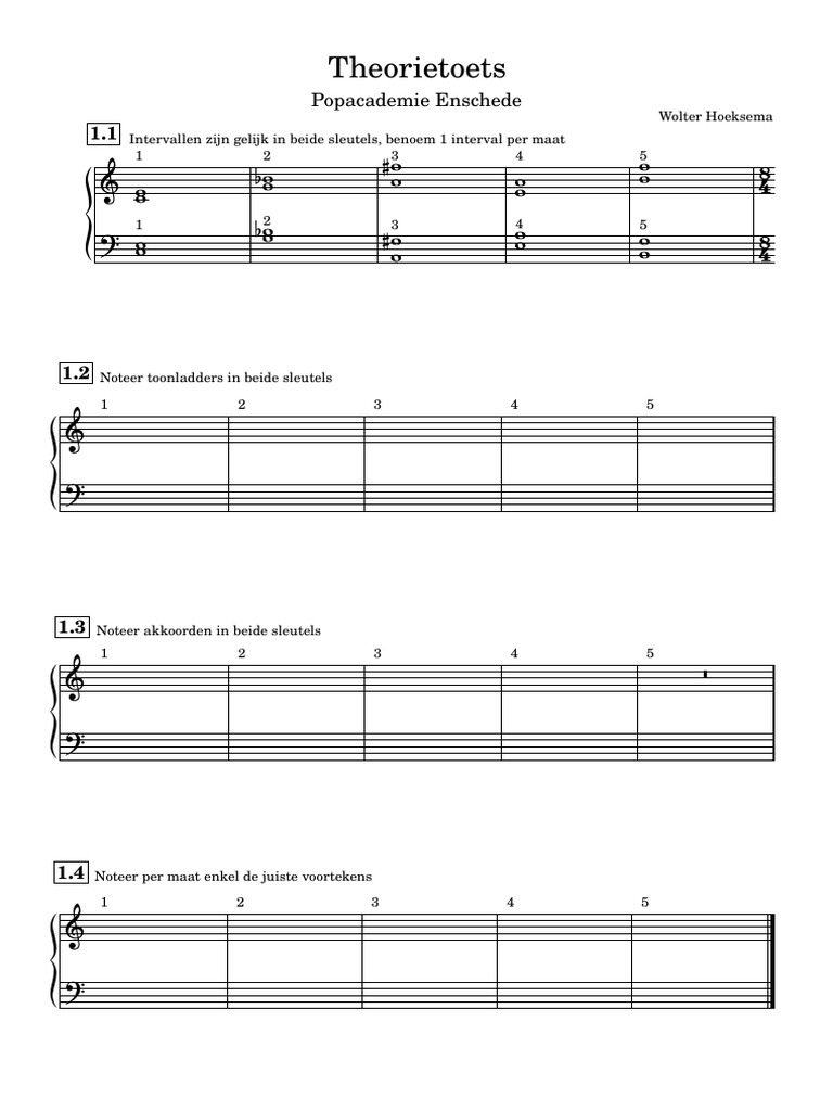 Theorietoets toelating - Deel 1 | PDF