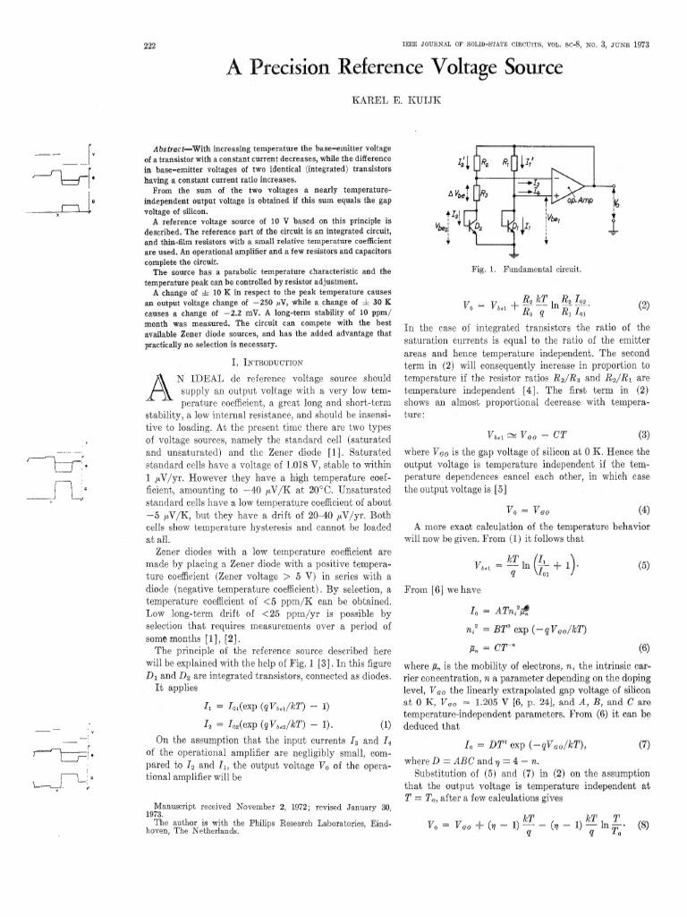 A_precision_reference_voltage_source | PDF | Electrical Network | Resistor