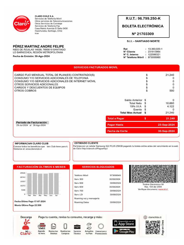 Boleta | PDF