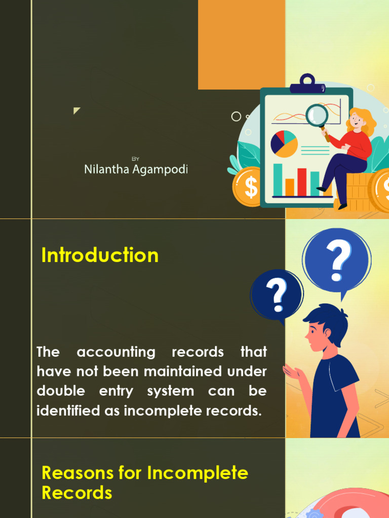 SAB Topic 4 (Incomeplete Records) | PDF | Debits And Credits | Economies
