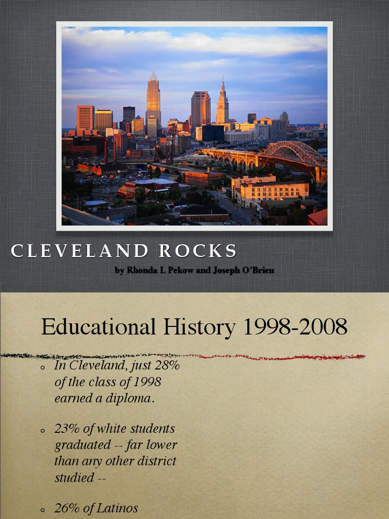 Cleveland Rocks: by Rhonda L Pekow and Joseph O'Brien | PDF | White ...