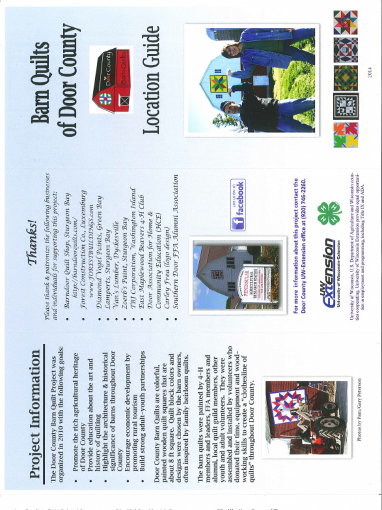 Reminder - in Wood uilts-of-Door-County-Guide | PDF