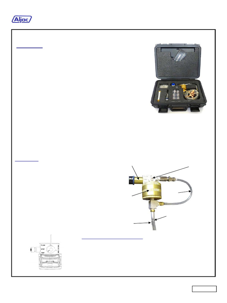 Gammon Contamination Test Kits | PDF | Valve | Pipe (Fluid Conveyance)