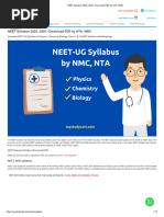 Planner NEET 2026 - BMNT 2 | PDF