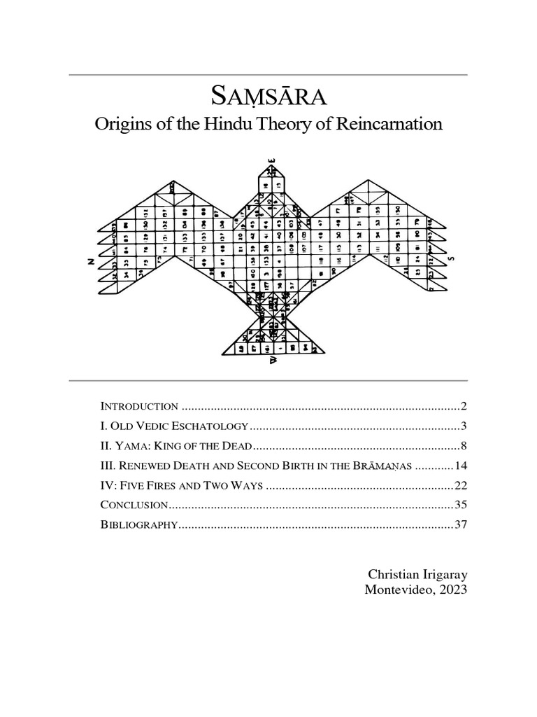 Samsara Origins of The Hindu Theory of R | PDF | Vedas | Ātman (Hinduism)