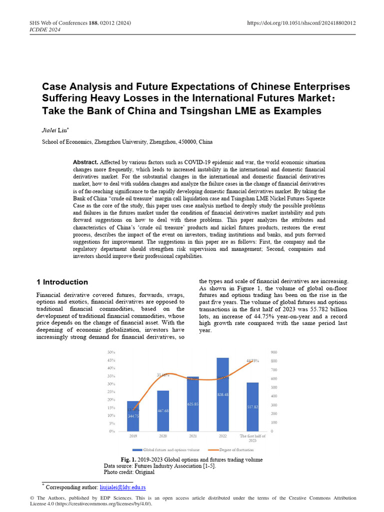Case Analysis and Future Expectations of Chinese Enterprises Suffering ...