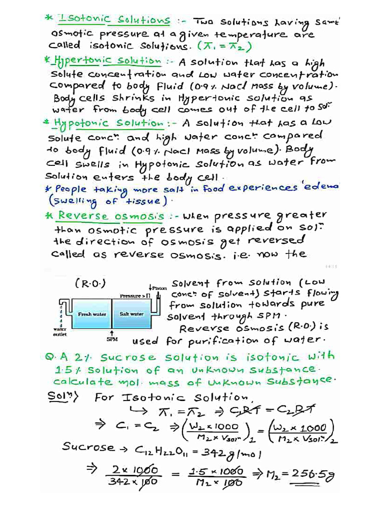 Colligative Property | PDF