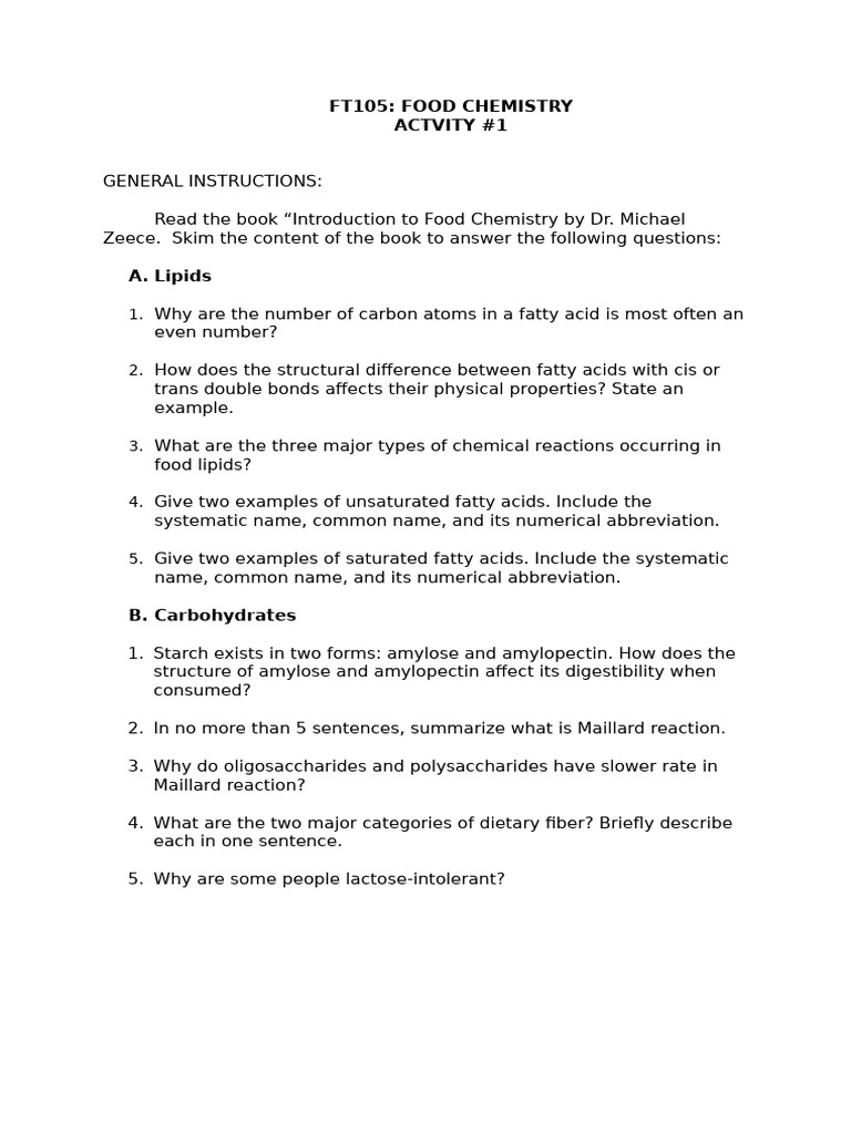 FT105 Activity 1 | PDF