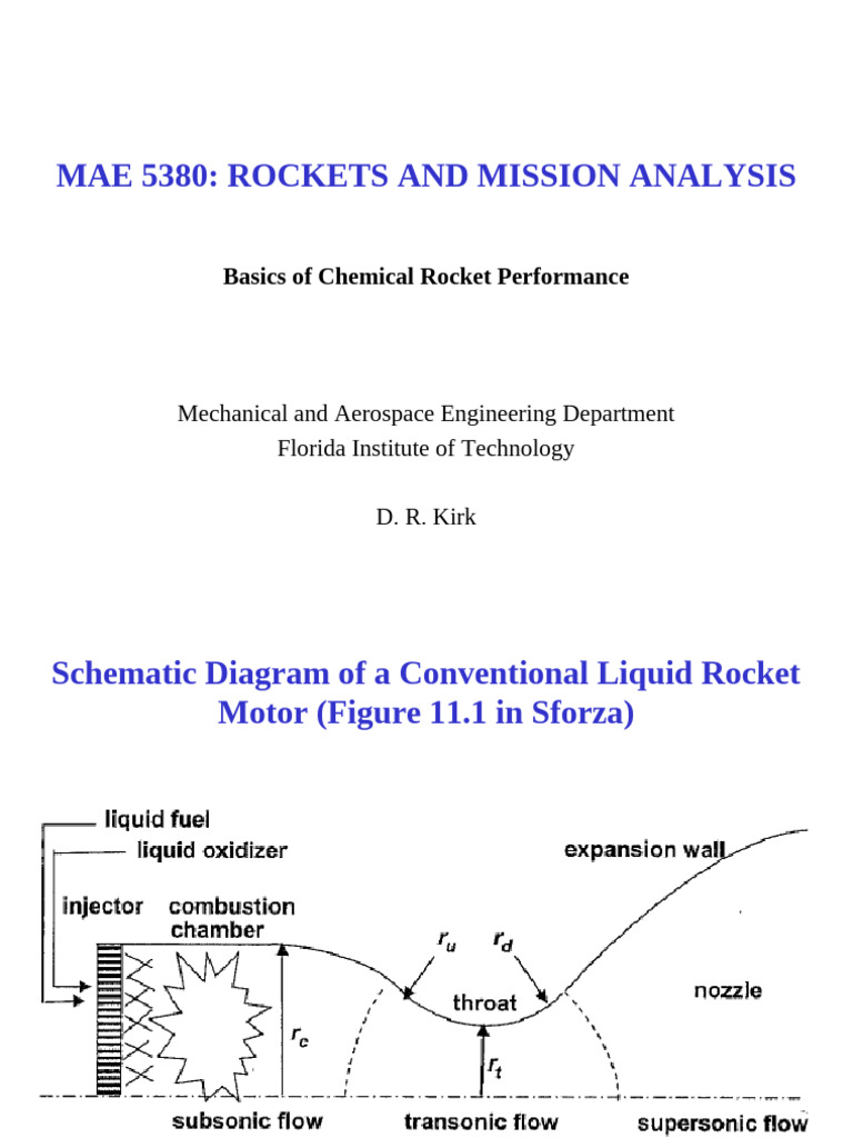 Basics of Chemical Rocket Performance | PDF | Rocket Engine | Rocket ...
