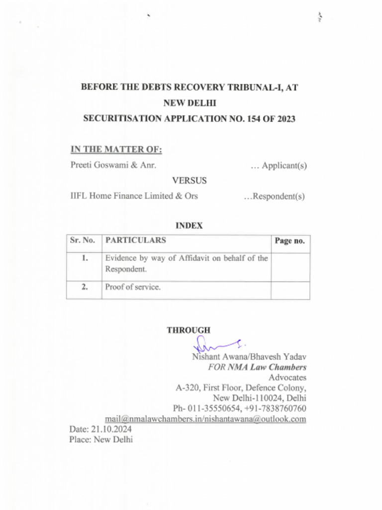 Preeti Evidence | PDF