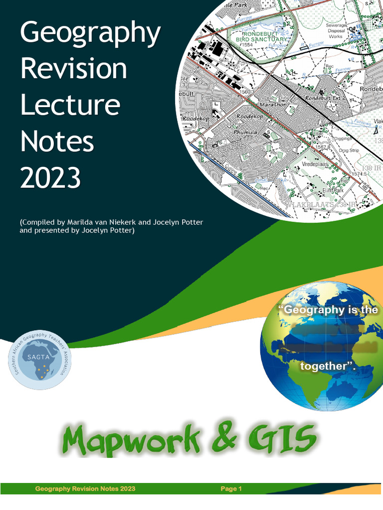 Mapwork Revision Lectures Notes 2023 | PDF | Geographic Information ...