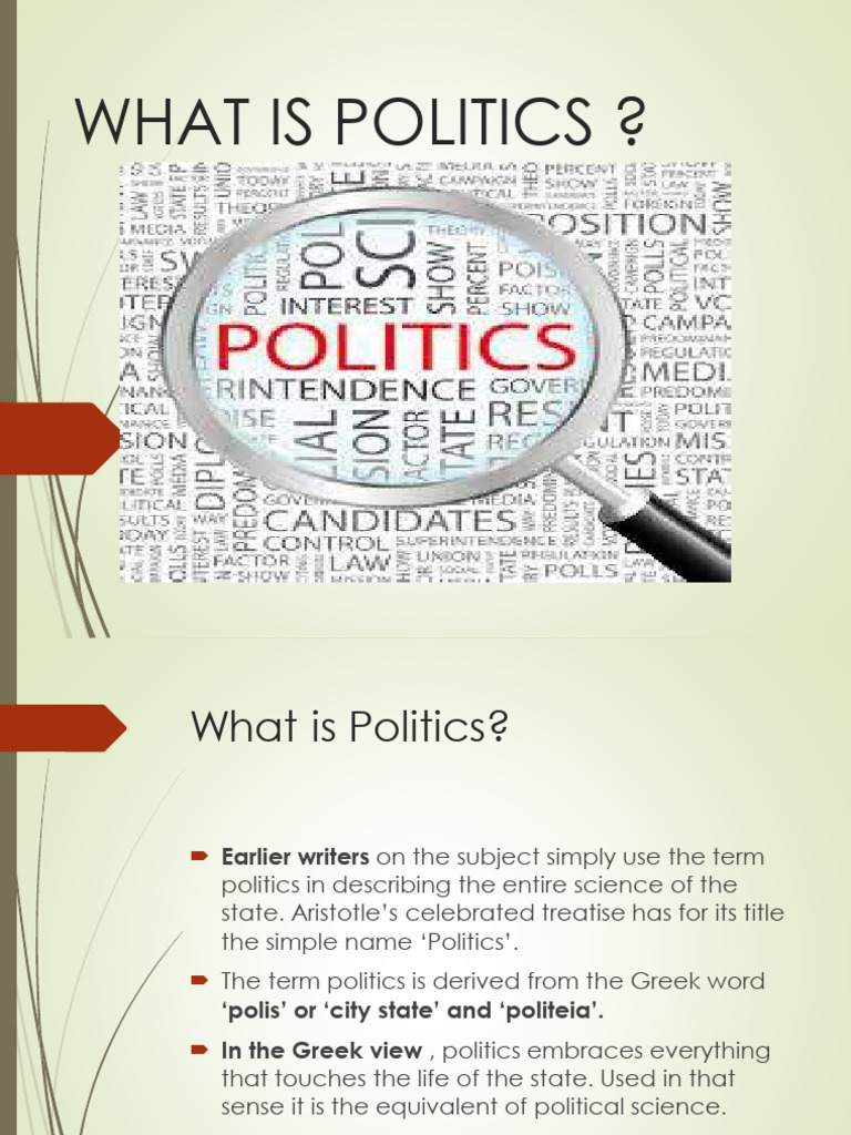 Understanding Politics and Political Science | PDF | Science | Theory