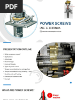 Design Lecture 3 Powerscrew | PDF | Screw | Mechanical Engineering
