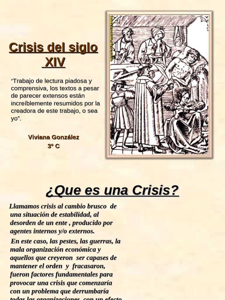 Crisis Del Siglo XIV Listo | PDF | Muerte negra | Crucifixión