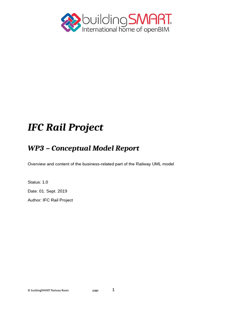 RWR-IfC Rail-Conceptual Model Report | PDF | Conceptual Model | Unified Modeling Language
