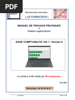 Sage 100 Comptabilité I7 Guide | PDF | Comptabilité | Budget