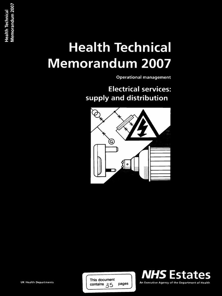 NHS Electrical Services - Supply and Distribution 35 Pages | PDF | Fuse ...