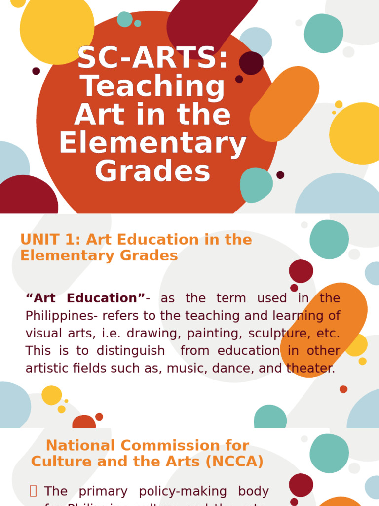 SC Art Education | PDF | The Arts | Teachers