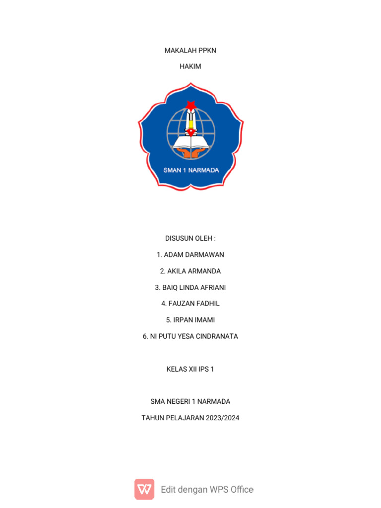 MAKALAH PPKN-WPS Office | PDF