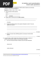 Chemsheets A2 1001 Kinetics Booklet ANS | PDF | Chemical Process ...