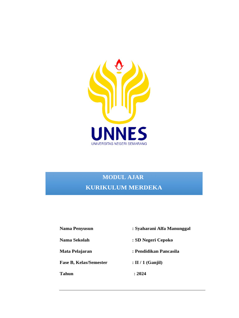 K4 - Modul Ajar 2 | PDF