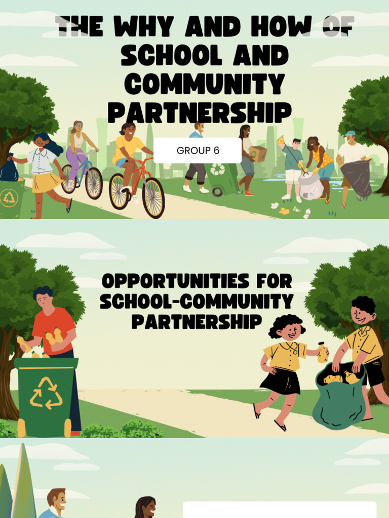 The Why and How School and Community Partnership-Group 6 | PDF