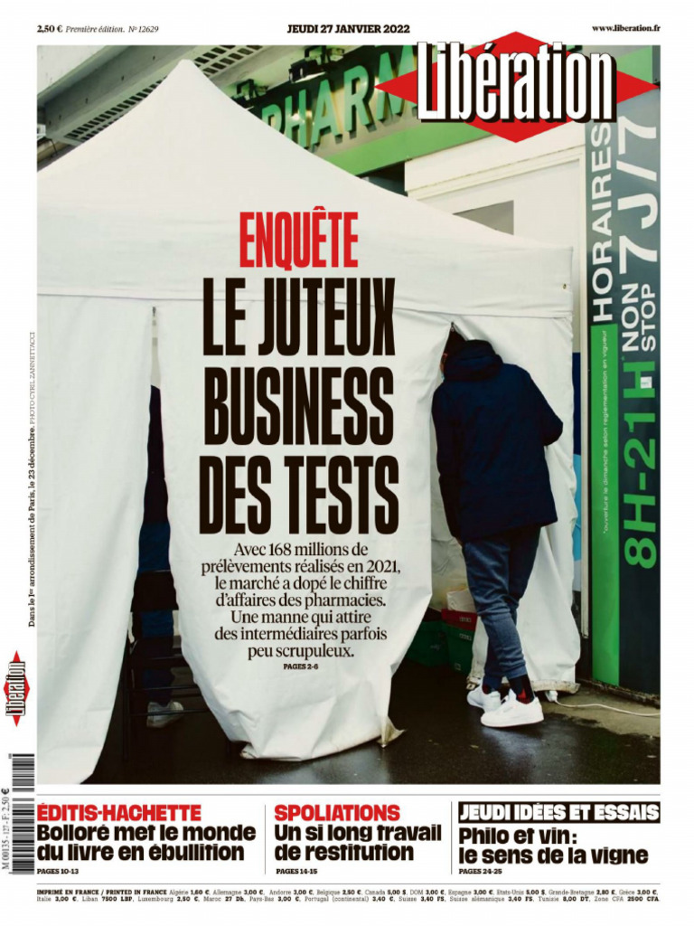 Journal LIBE Du 27 Janvier 2021 | PDF