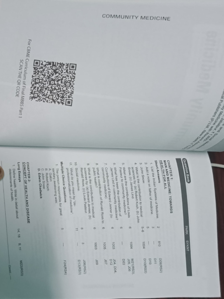 Community Medicine Singi New | PDF