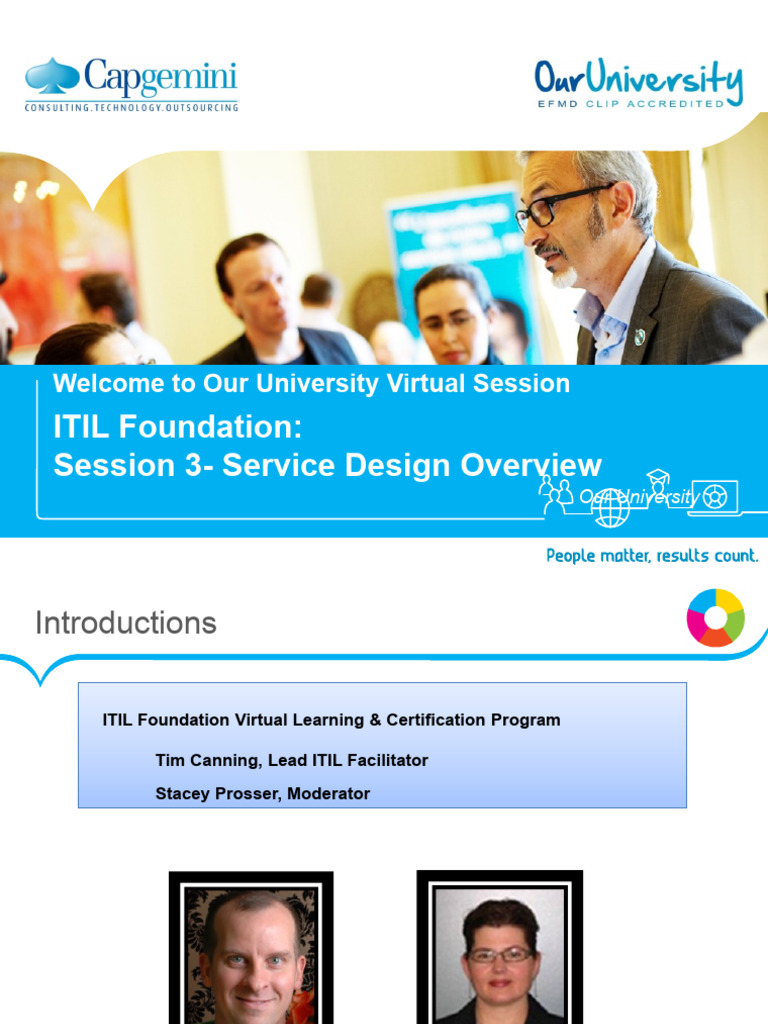 ITIL Foundation - Session 3 - Service Design | PDF | Information ...