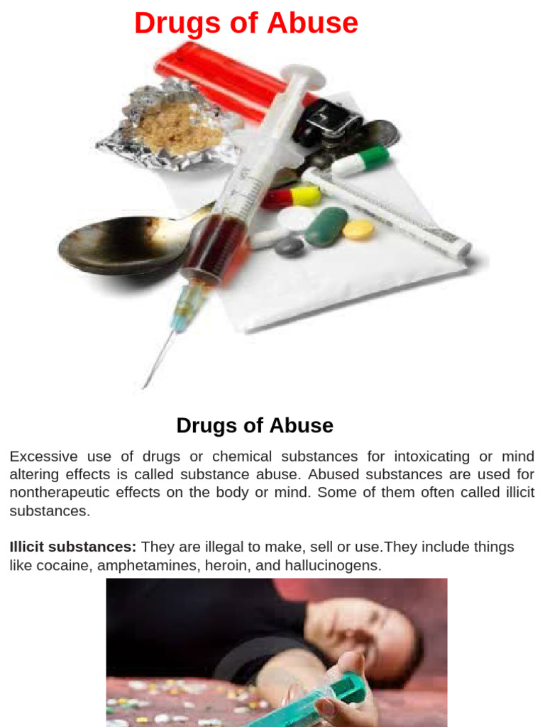 11 Drugs of Abuse-Pharmacology | PDF | Recreational Drug Use | Stimulant