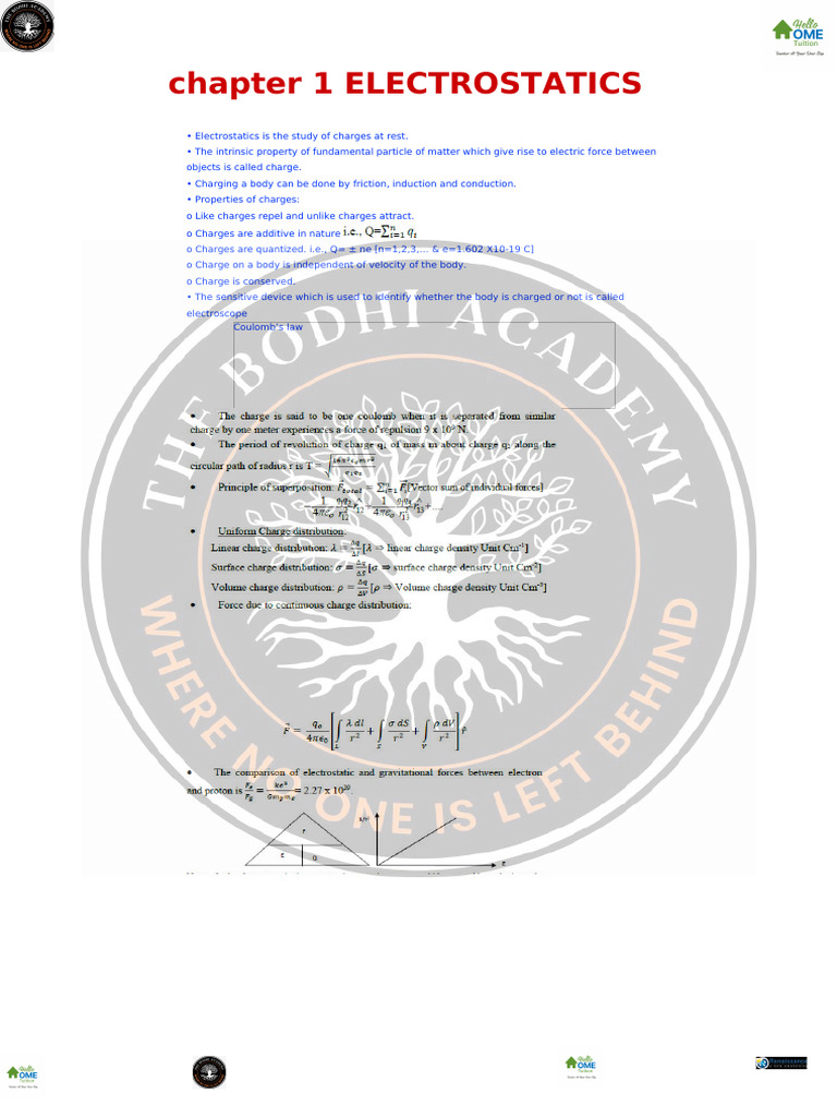 Electrostatics | PDF | Dielectric | Electric Field Electrostatics | PDF | Dielectric | Electric Field