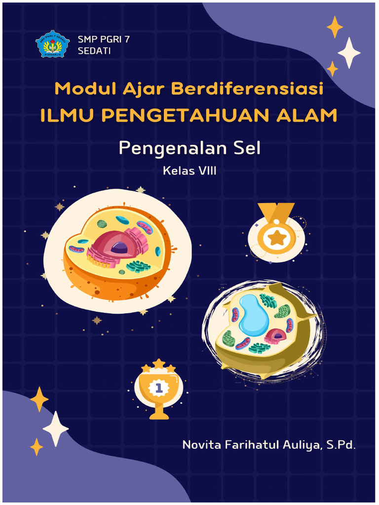 Modul Ajar IPA Kelas 8 Bab 1 Sel Pertemuan Ke-1 | PDF