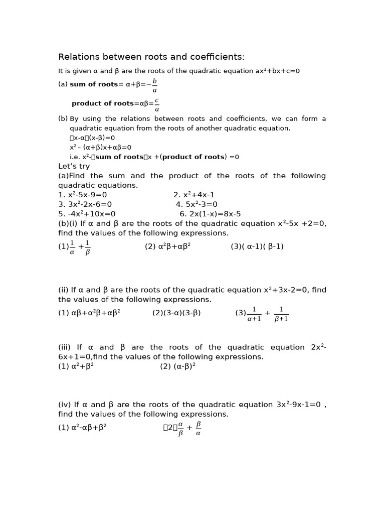 Root Paper | PDF