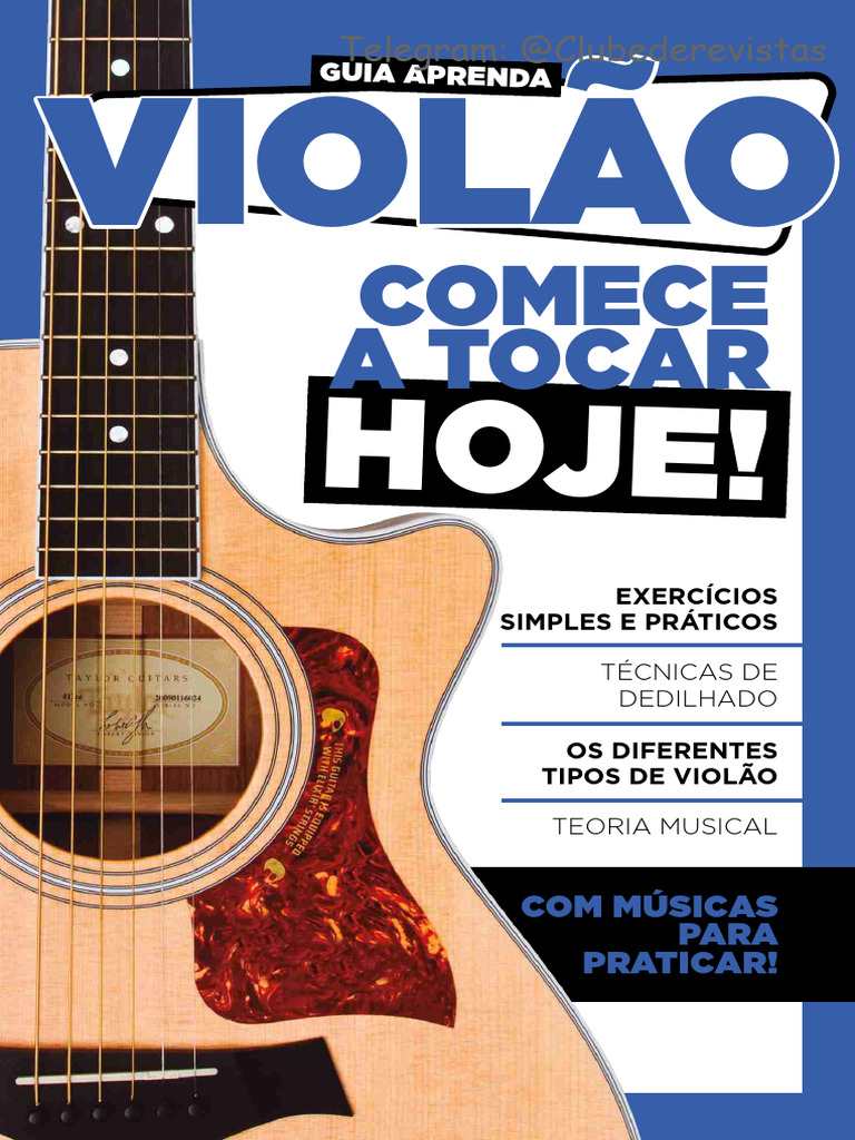 Guia Aprenda Violão #02 - Out24 | PDF | Guitarras | Violão clássico