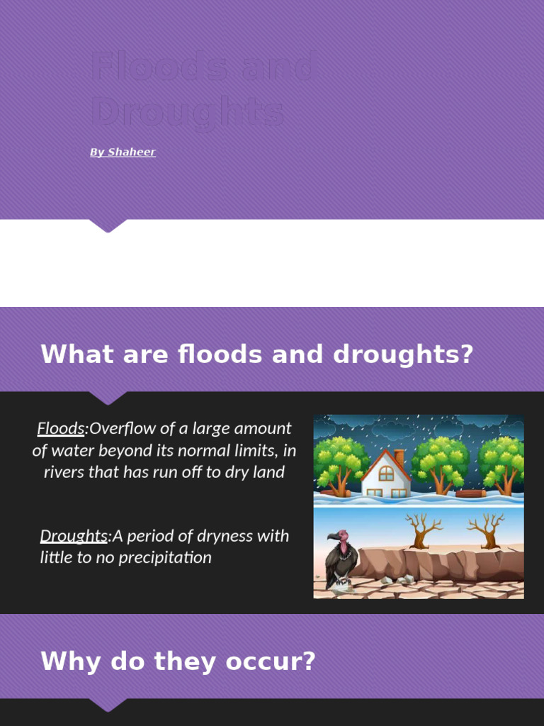 Presentation 3 | PDF | Flood | Drought