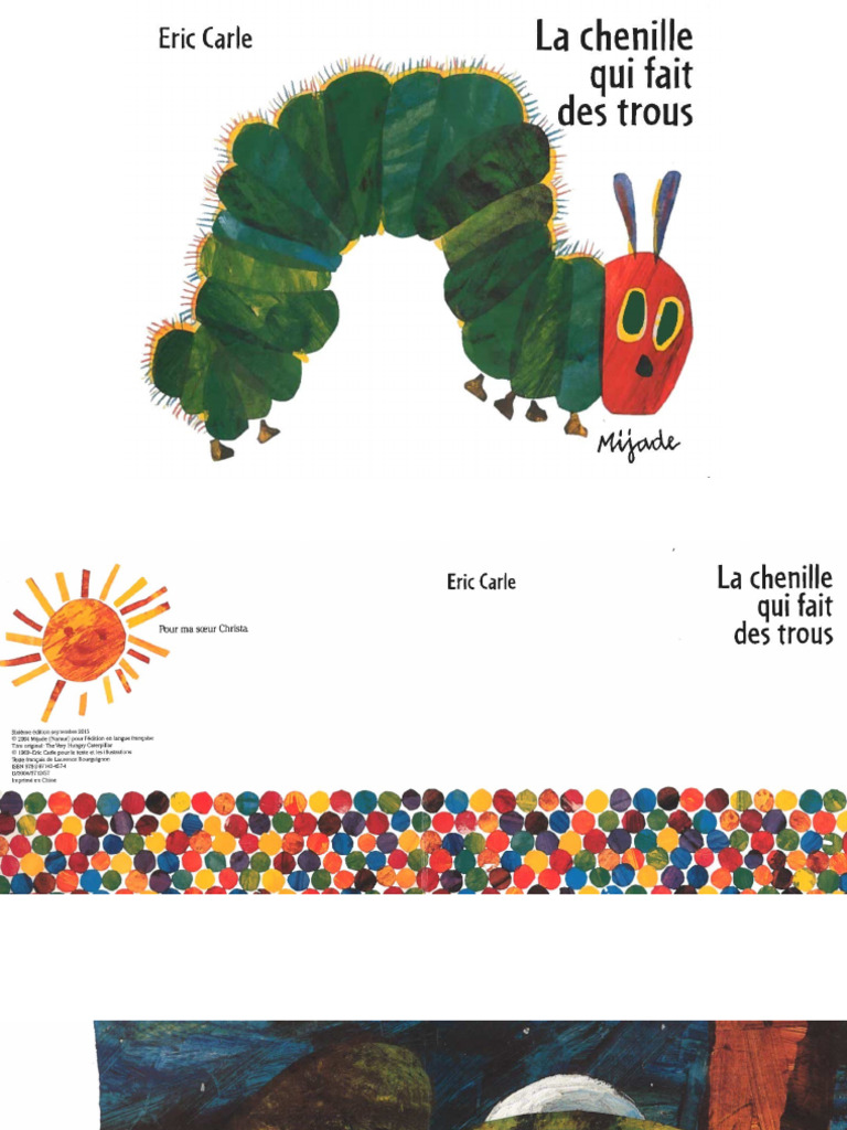 La Chenille Qui Fait Des Trous | PDF