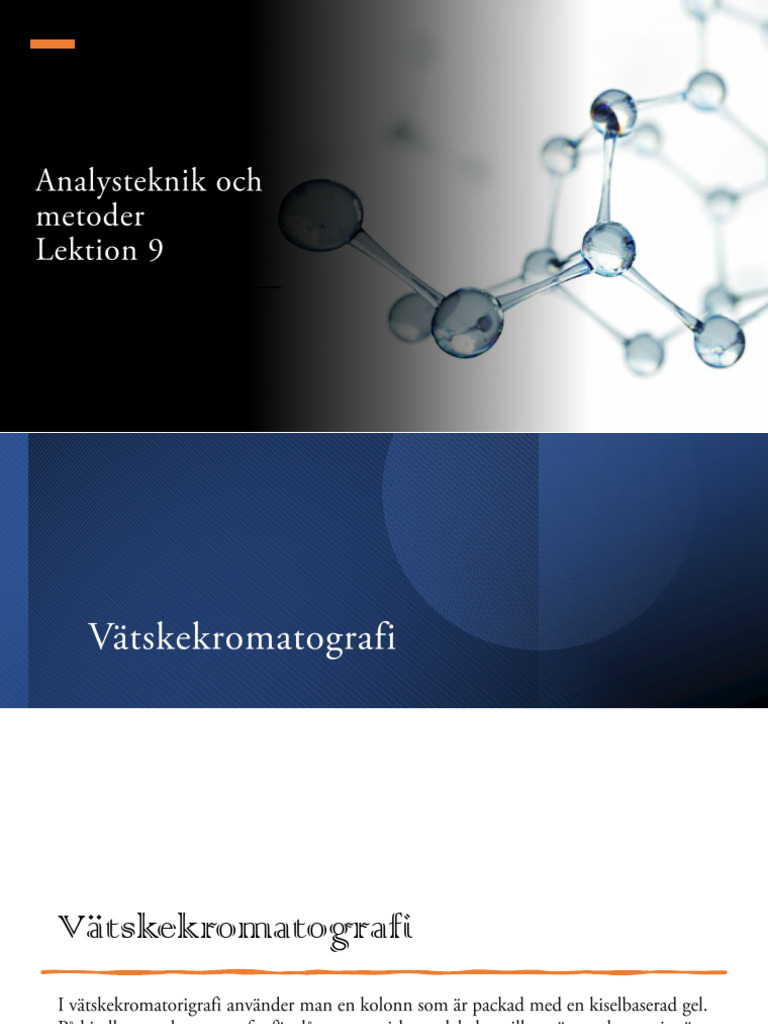 Lektion 9. Analysteknik Och Metoder | PDF