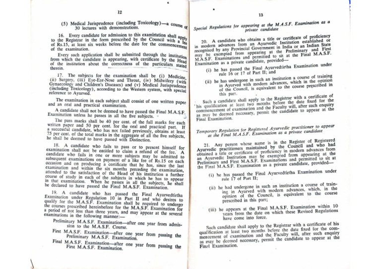 Revised Regulations 08 | PDF