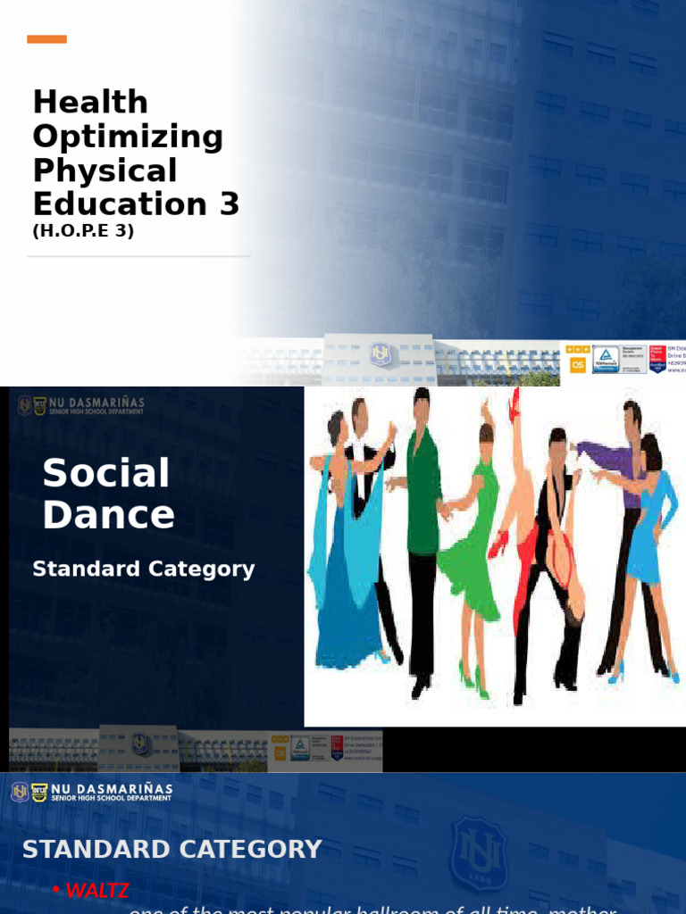 Types of Social Dance (Ballroom) | PDF