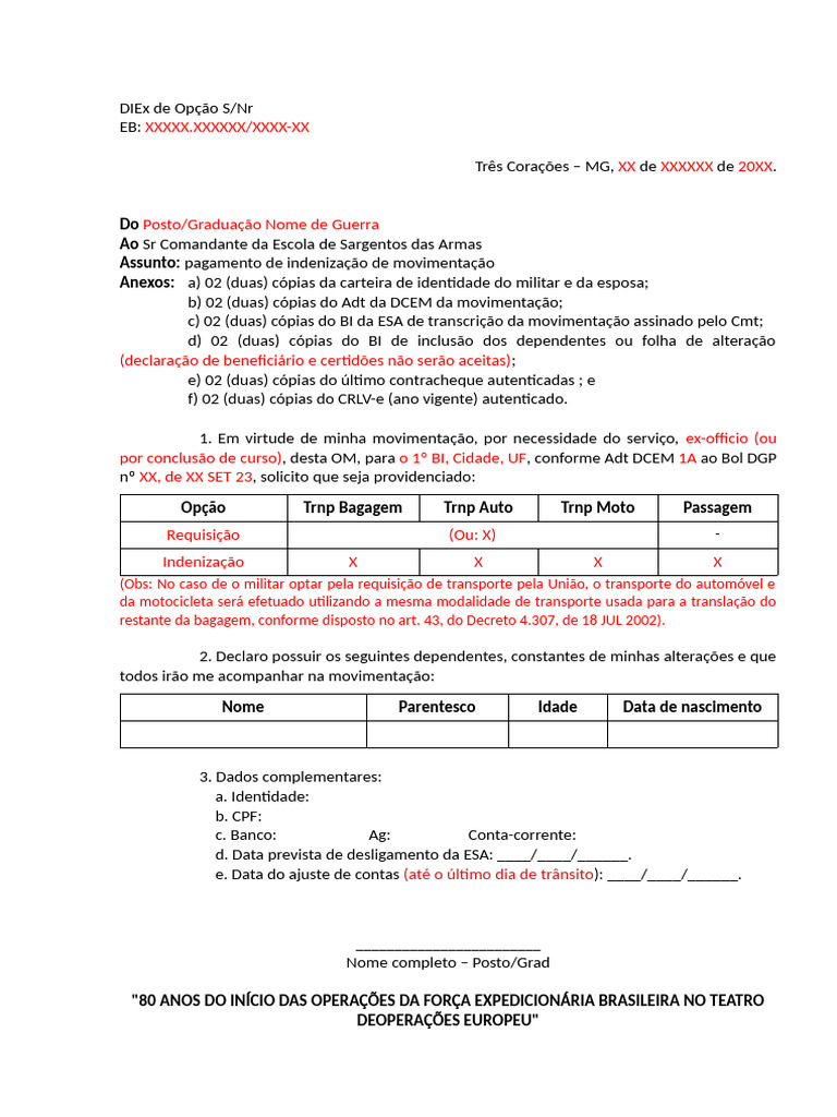 Indenização de Transporte de Bagagem | PDF